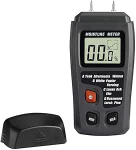 Amazon.com: Wood Moisture Meter - Pin Type Digital Moisture Detect_or ...