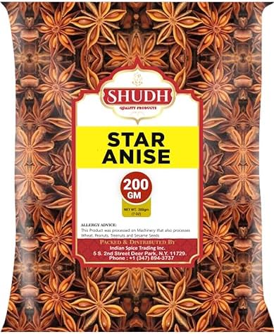 Amazon.com : STAR ANISE WHOLE 200 gm (7 oz) | Seeds Pods ~ All Natural ...