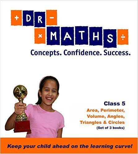 Buy Class 5 - Area, Perimeter, Volume, Angles, Triangles & Circles ...