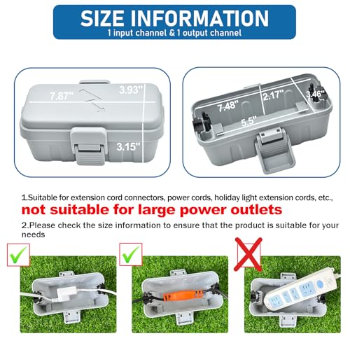 Snapklik.com : 1PCS Weatherproof Electrical Connection Box,Outdoor ...