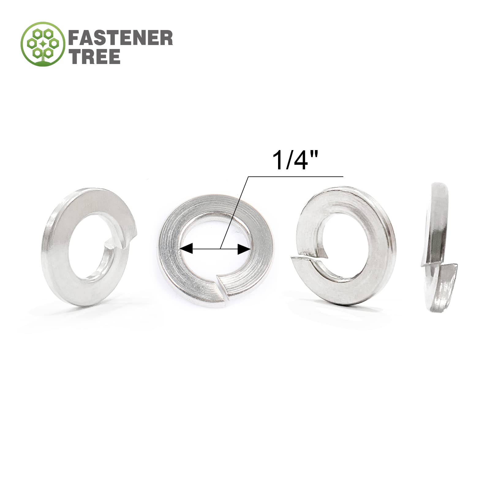 Snapklik.com : FASTENER TREE 1/4" Spring Lock Washers