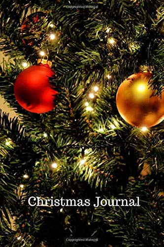 Christmas Journal: Christmas Notebook, Notes (110 Pages, Lined, 6 x 9 ...