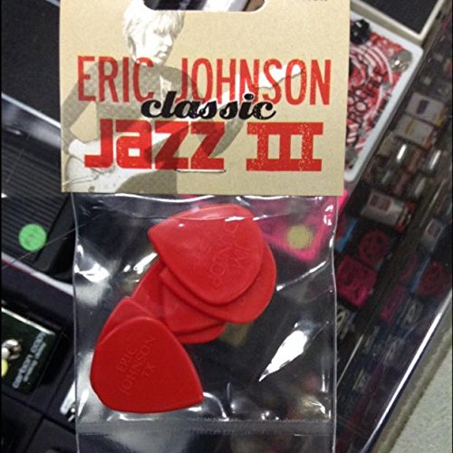 Dunlop Eric Johnson Jazz III Picks 6 Pack. : Amazon.in: Musical Instruments