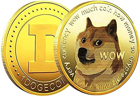 Dogecoin Coins Commemorative Coin Doge Coin Limited Edition Collectible ...