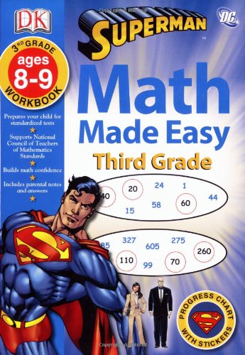 Math Made Easy: Superman: Third Grade: DK: 9780756629847: Amazon.com: Books