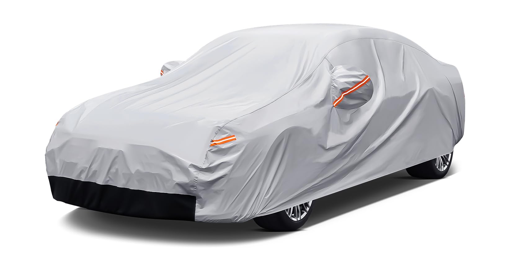 GUNHYI 6 Layers Saloon Car Cover Waterproof Breathable, Heavy Duty ...