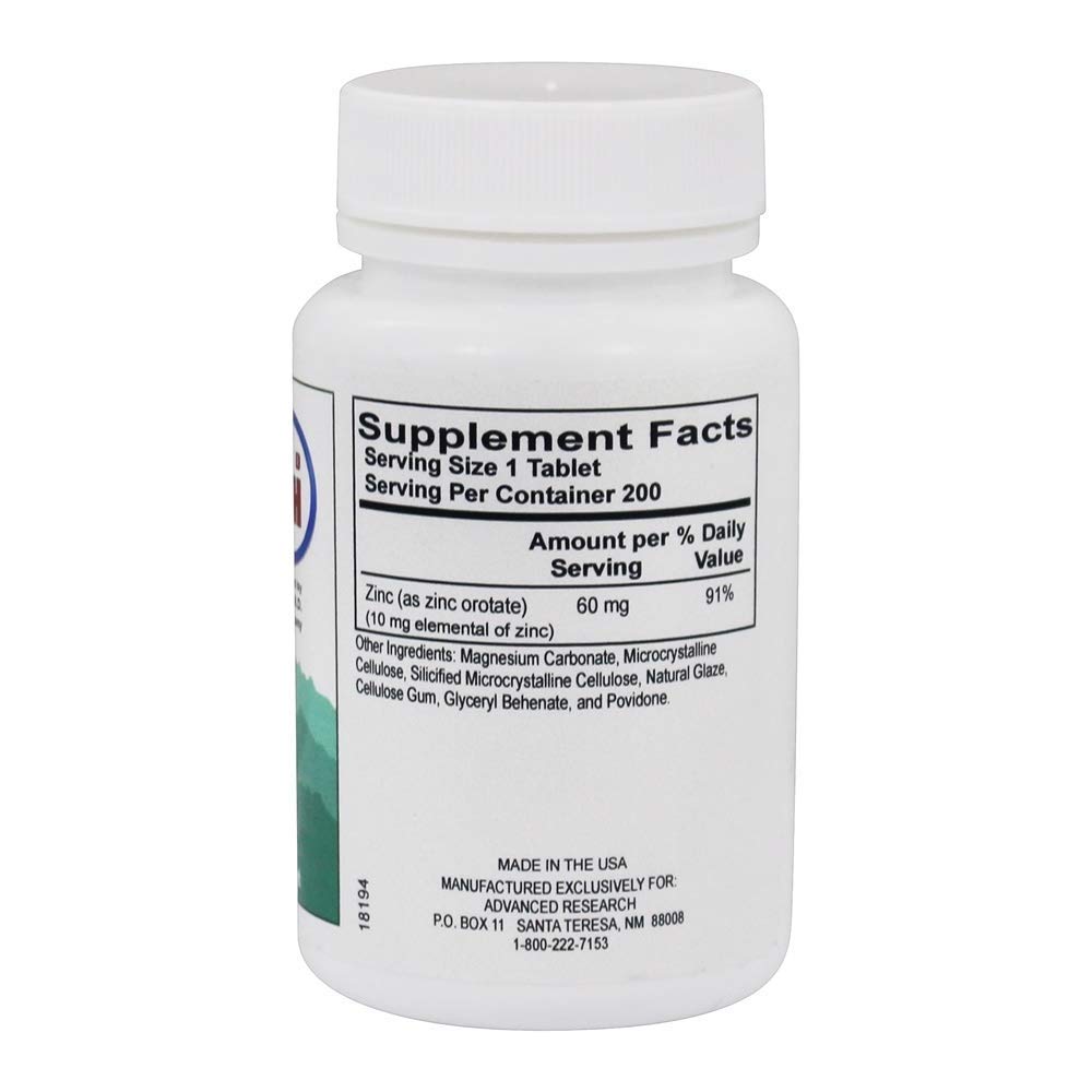 Nutrient Carriers Zinco 60 mg 200 Comprimidos - Potencialize sua Saúde ...