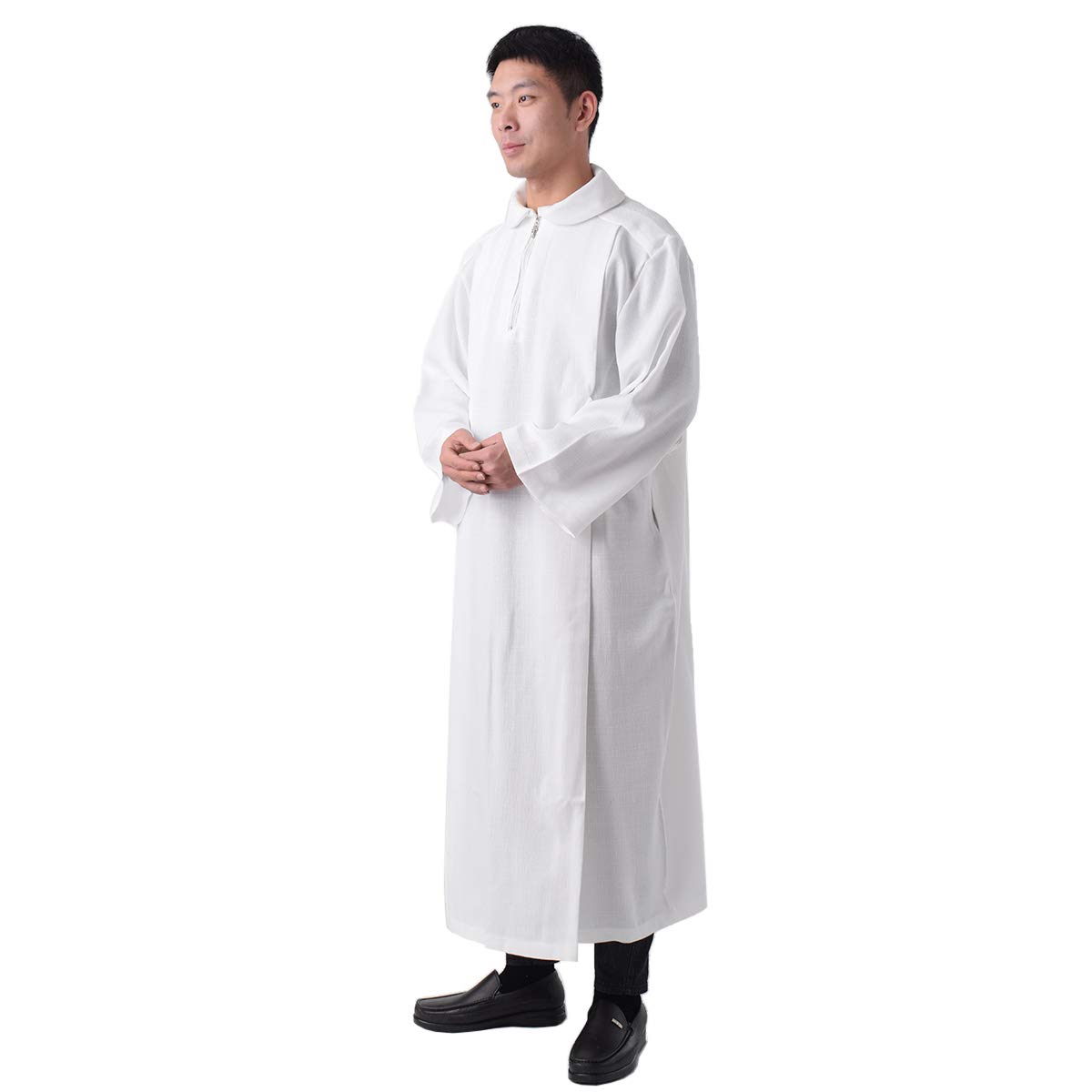 Buy BLESSUME Catholic Priest Clergy ALB Worship Vestment Robe Online at ...