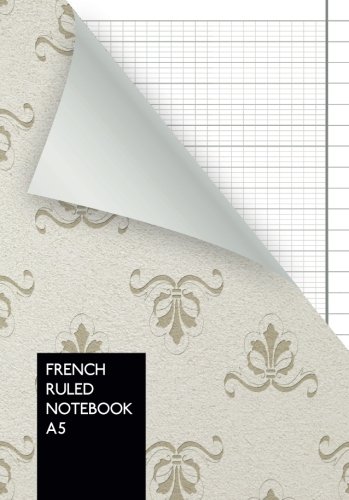 French Ruled Notebook A5: Seyès Ruled Journal DIN A5 | 110 pages ...