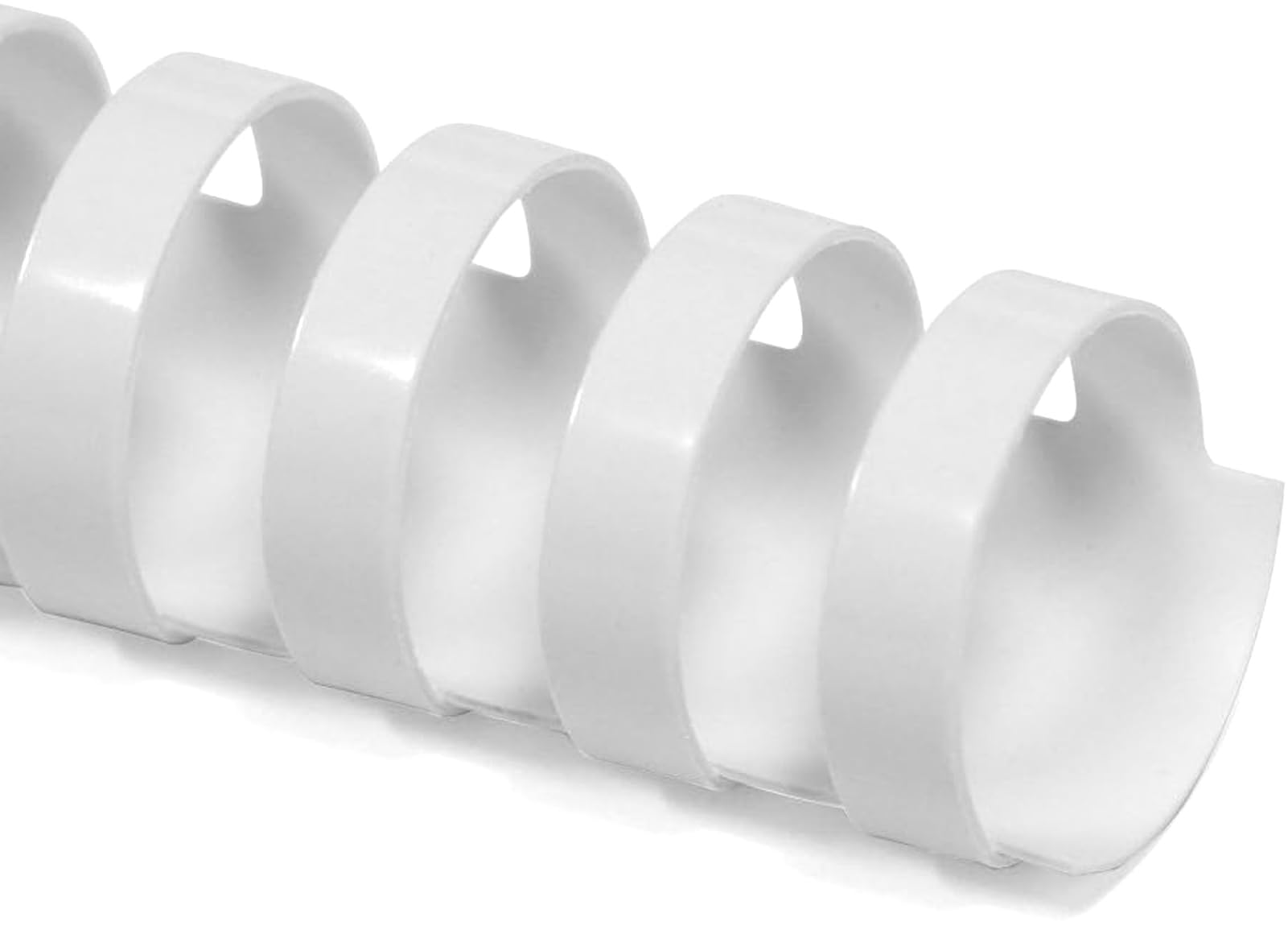 Amazon.com : Qty 500 1-inch White Plastic Binding Combs 25mm Spines 19 ...