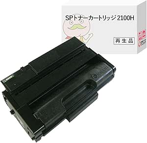 Amazon | 【エコッテ】 RICOH (リコー)用 SP 2100H リサイクルトナー 大容量 ブラック (黒) 1本 IPSiO SP トナーカートリッジ 2100H IPSiO イプ ...
