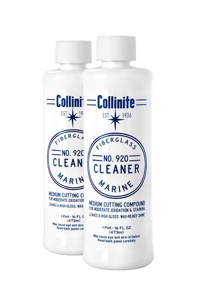 Amazon.com: Collinite No. 920 Fiberglass Marine Cleaner, 16 Fl Oz - 2 ...