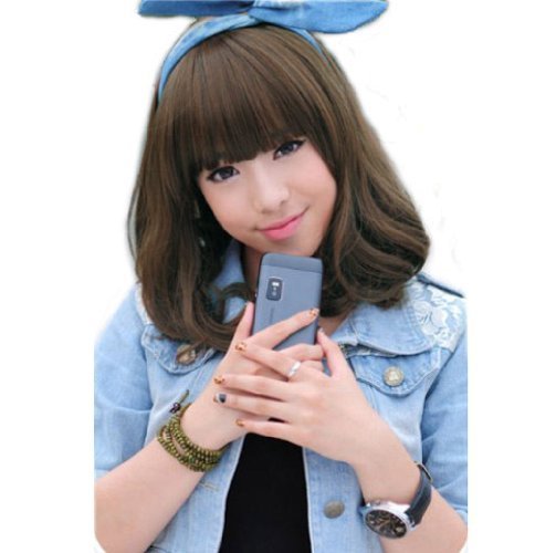 Amazon.com : Pretty Pony Wave BOB Synthetic Hair Wig (Model: Jf010301 ...