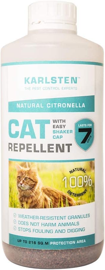 Karlsten Cat Repellent Anti Fouling Granules, Natural Humane Cat ...