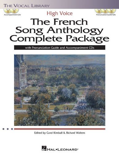 The French Song Anthology Complete Package - High Voice: Book ...