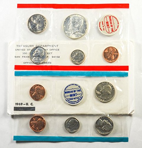 1969 Various Mint Marks Mint Set Uncirculated at Amazon's Collectible ...