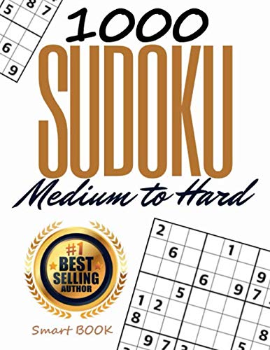 Sudoku Medium to Hard: Huge Bargain Collection of 1000 Puzzles (500 ...