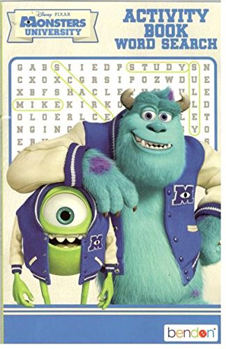 Monsters Inc Word Search
