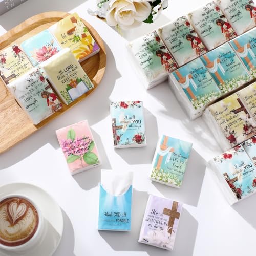 Snapklik.com : Colarr 100 Pcs Christian And Appreciation Pocket Tissues ...