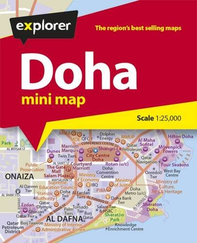 Doha Mini Map: 9789948225263: Amazon.com: Books
