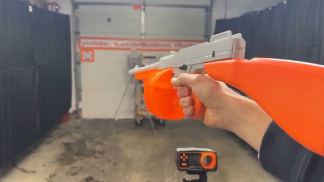 Watch Demo and FPS Test - Tommy Gun Style Gel Ball Blaster on Amazon Live