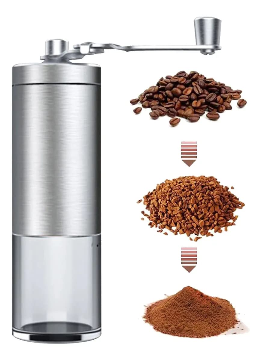 Moedor De Café Manual Em Inox Com Moagem Em Cerâmica Gourmet | Amazon ...