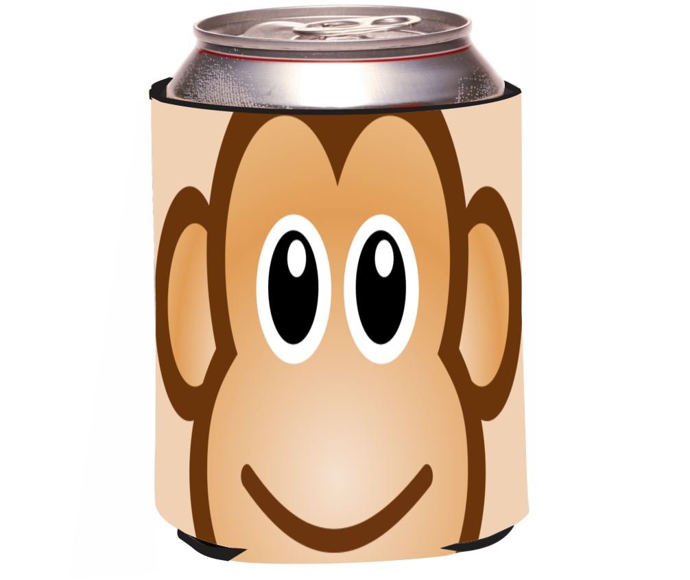 Cartoon Soda Can With Face