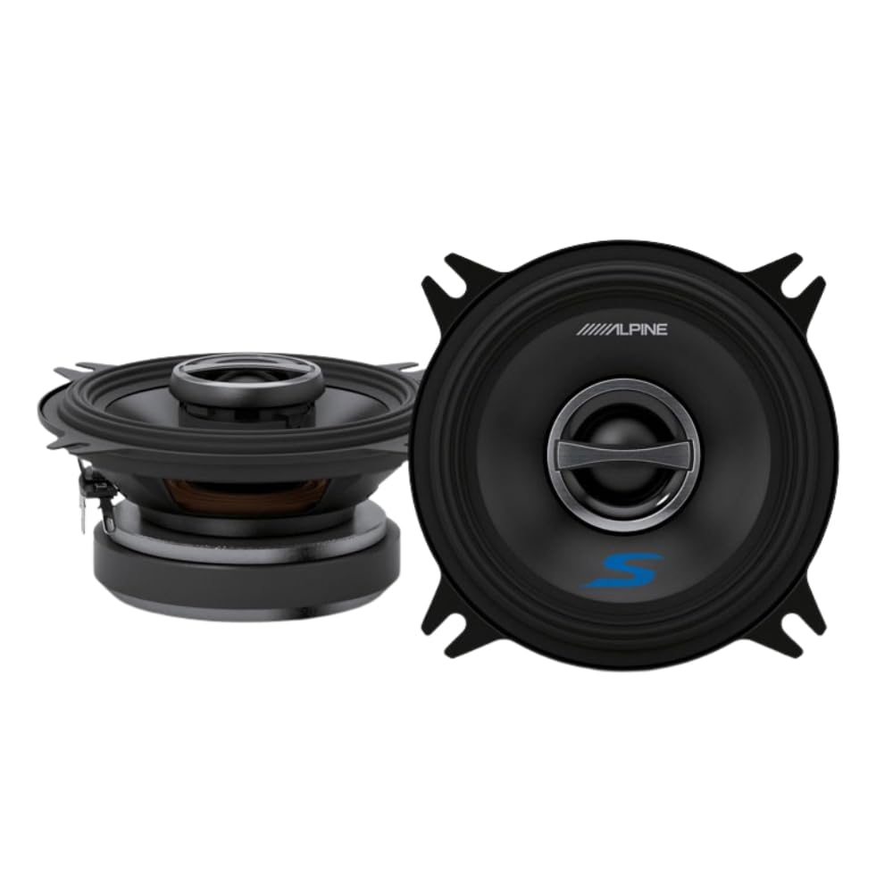 Amazon.com: Alpine S-S40 S-Series 4" 2-Way car Speakers : Electronics