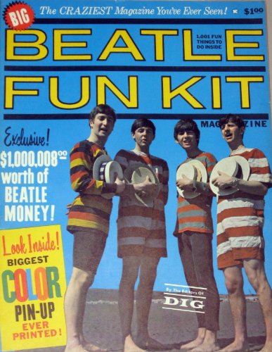 BEATLES FUN KIT, 1964 magazine with original Pull-Out poster!: Beatles ...