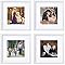 Amazon.com - pojah 12x12 Black Picture Frame Set,Square Photo Frame ...