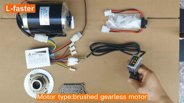 Electric Motor Motorcycle Kits High Power 4KW 72V Brushless Electric