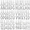 Amazon.com: 376 Pcs 24 Sheets Large Letter Stickers Glitter Big Font ...