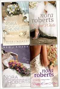 Nora Roberts Bride Quartet 4 Books Collection Pack Set RRP: £33.96 (Happy Ever After, Vision in ...