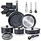 Amazon.com: Chef Power Ceramic Cookware Set Non Toxic with Detachable ...