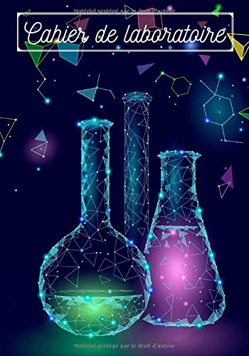 Buy Cahier de laboratoire: Cahier de notes de laboratoire biologie ...