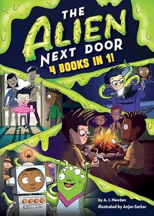 Amazon.com: The Alien Next Door: 4 books in 1!: 9781499818314: Newton ...