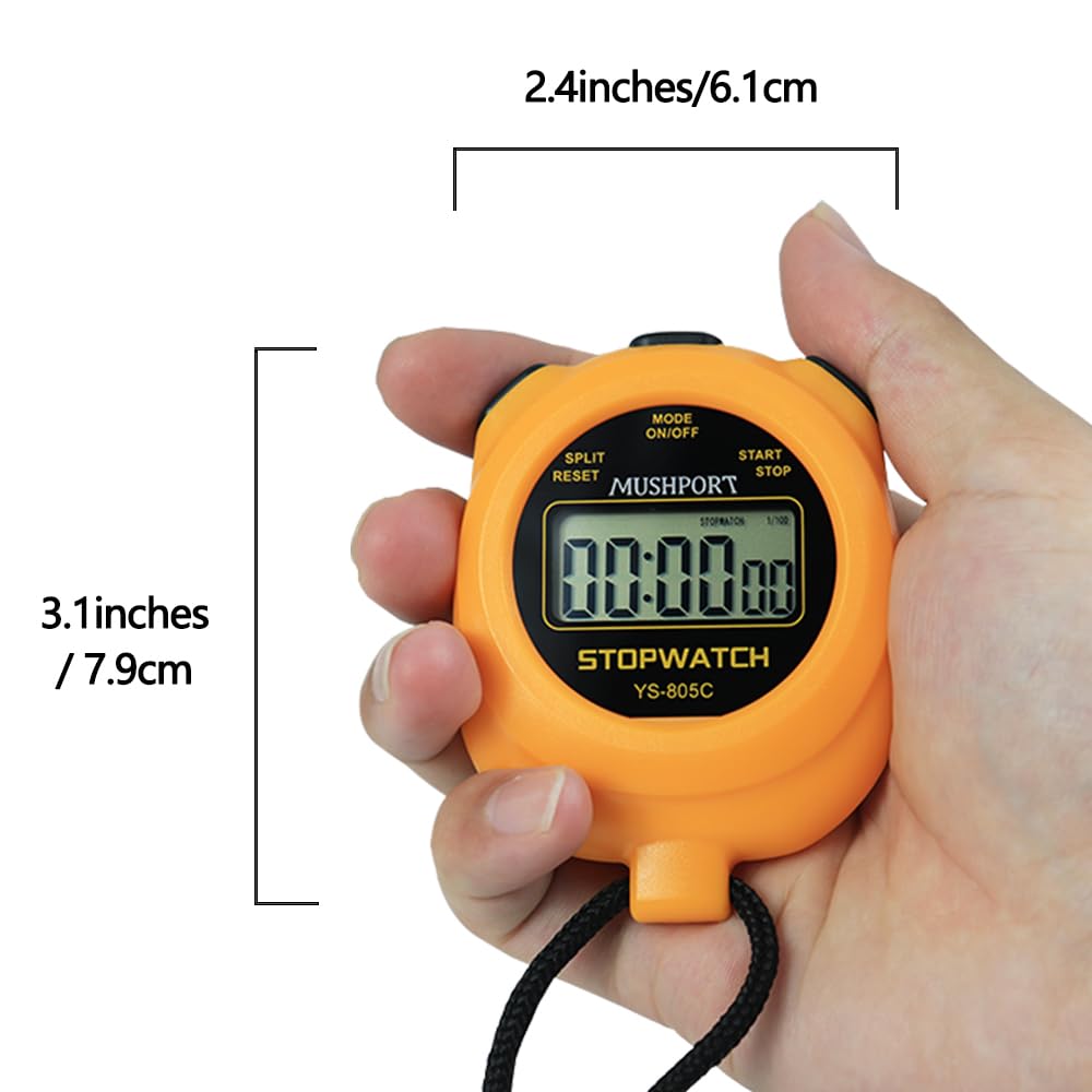 Snapklik.com : 2 Pack Digital Stopwatch Sport Timer, ON/Off Countdown ...