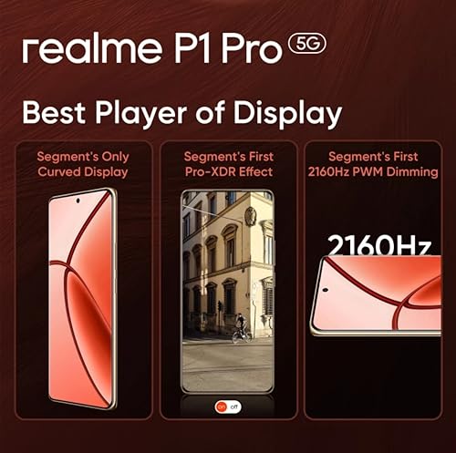 Buy realme P1 Pro 5G (Phoenix Red, 8GB RAM, 128GB Storage) | Up to 16 ...
