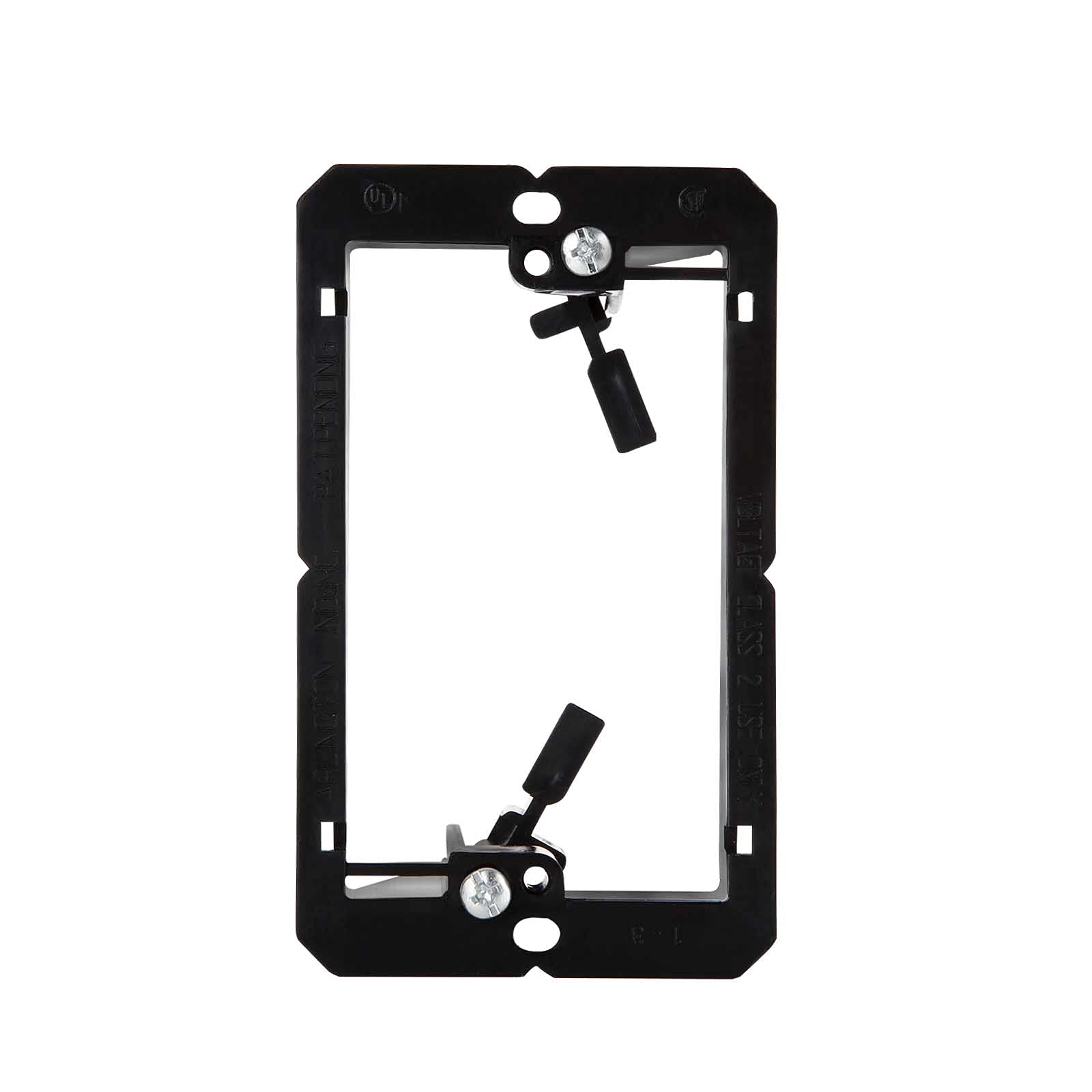 Snapklik.com : 20 Pack Single Gang Low Voltage Mounting Bracket, Flush ...