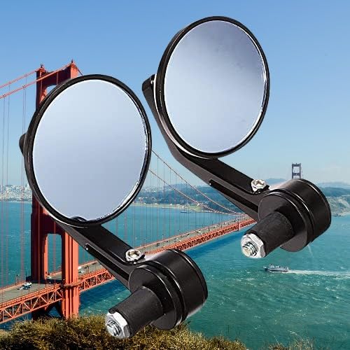 Bike Side Mirror (Round) : Amazon.in: Sports, Fitness & Outdoors