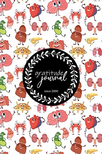 Amazon.com: Gratitude Journal, internal human organs : A 52 Week Guide ...