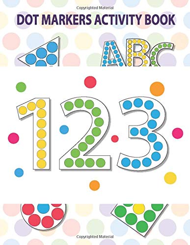 Buy Dot Markers Activity Book Do A Dot Art Learning Letters Numbers Buy Dot Markers Activity Book Do A Dot Art Learning Letters Numbers