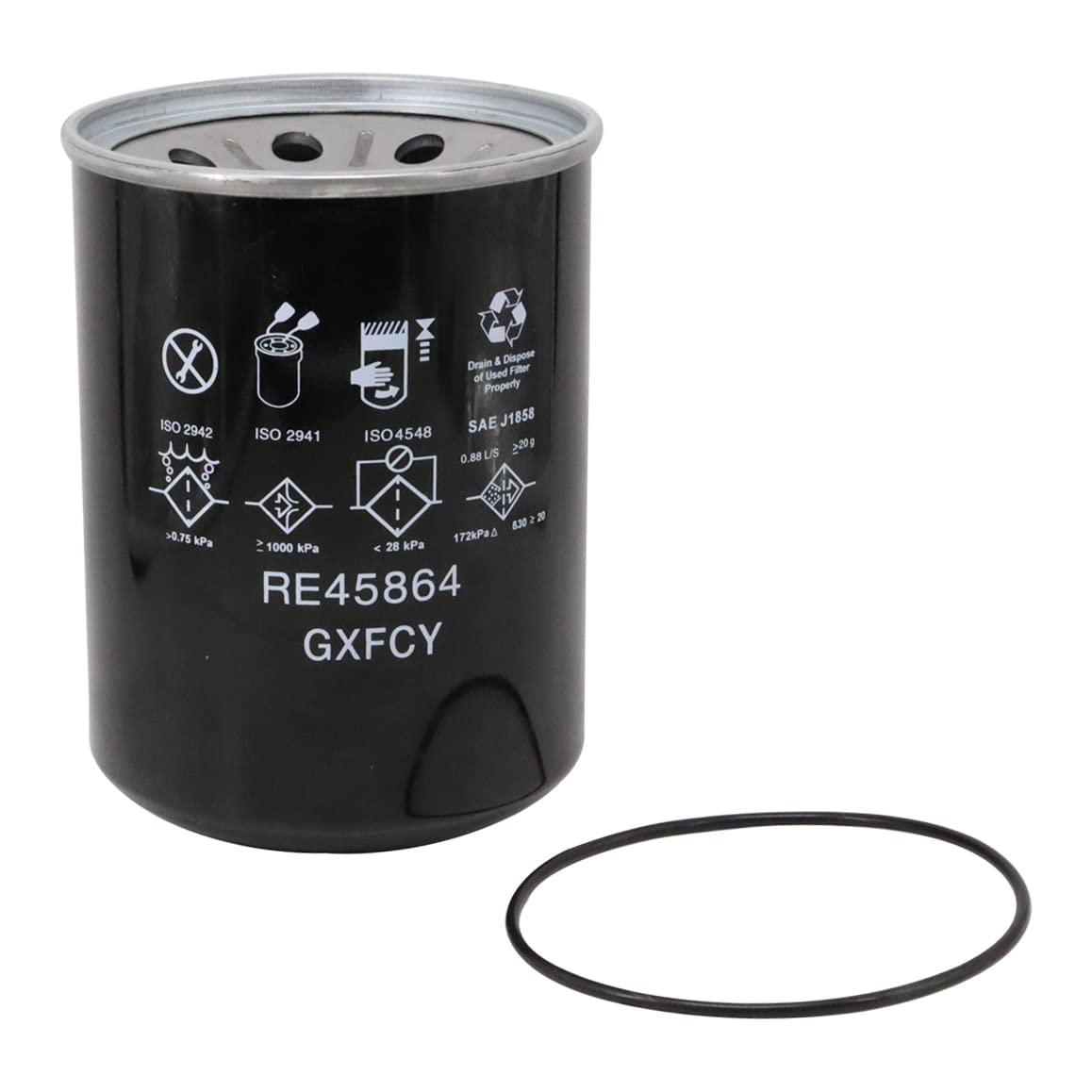Amazon.com: RE45864 Hydraulic Oil Filter Replace AT100973 AT135800 ...