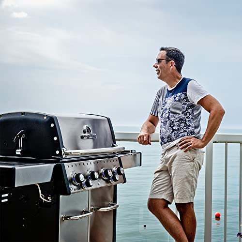 Broil King, Baron S 490 Pro IR, 875944, Liquid Propane (LP), 4-Burner w ...