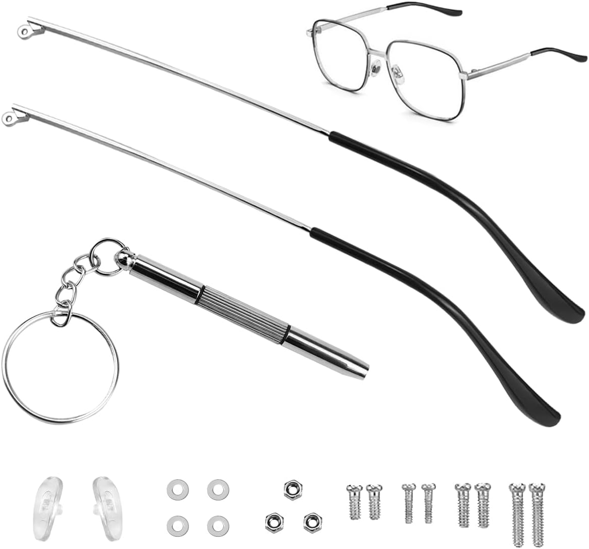 Amazon.com: FERCAISH 1 Pair Eyeglass Replacement Arm, Universal ...