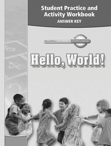 Hello, World! Student Practice and Activity Workbook Answer Key ...