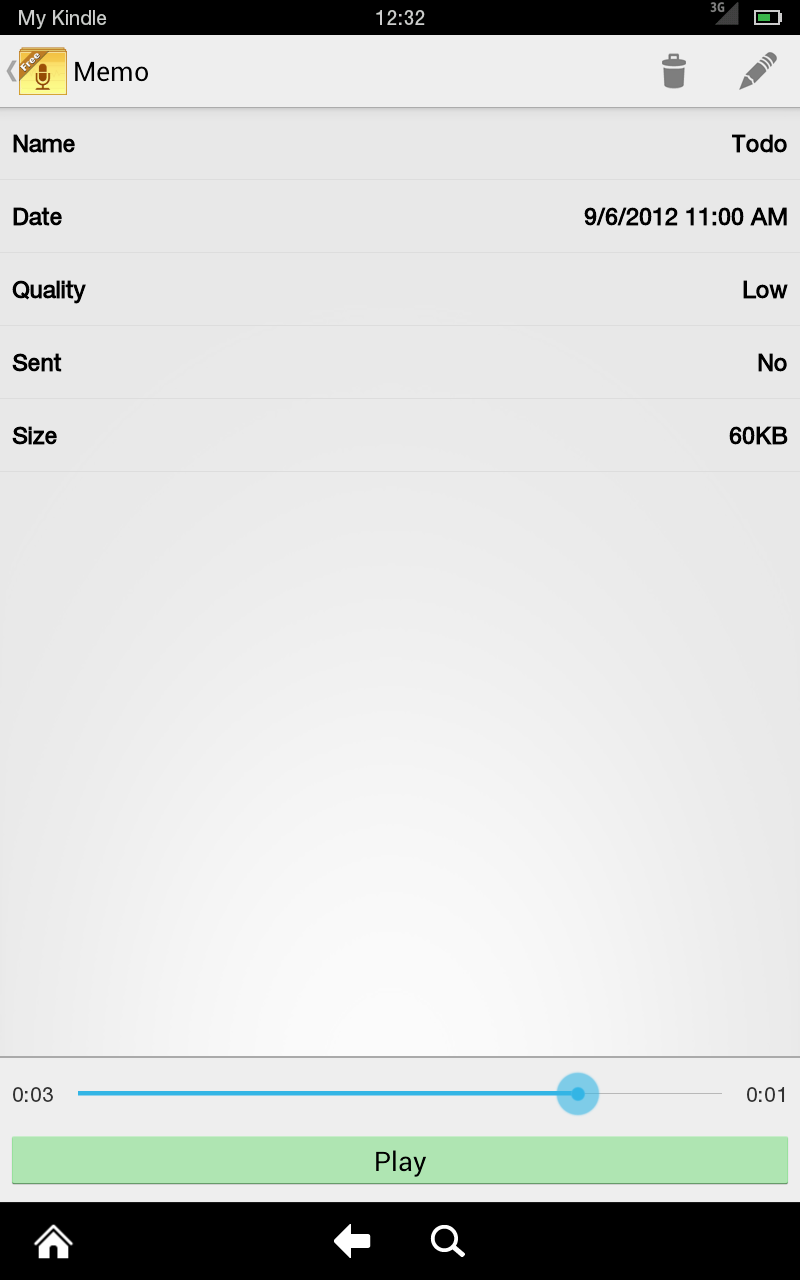 Audio Memos Free - App on Amazon Appstore