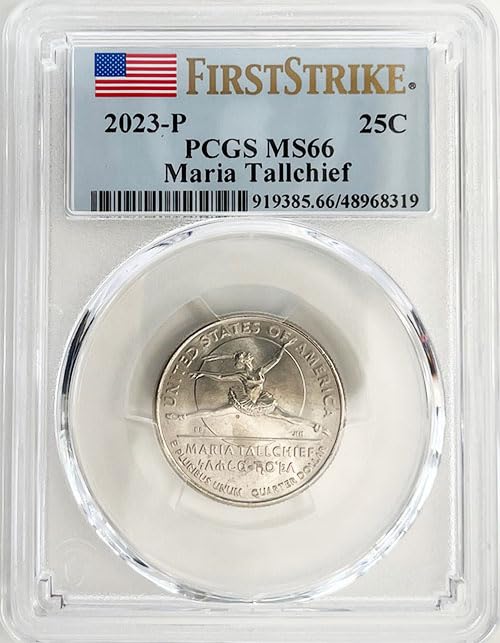 2023 P BU American Women Quarter Maria Tallchief MS 66 First Strike ...