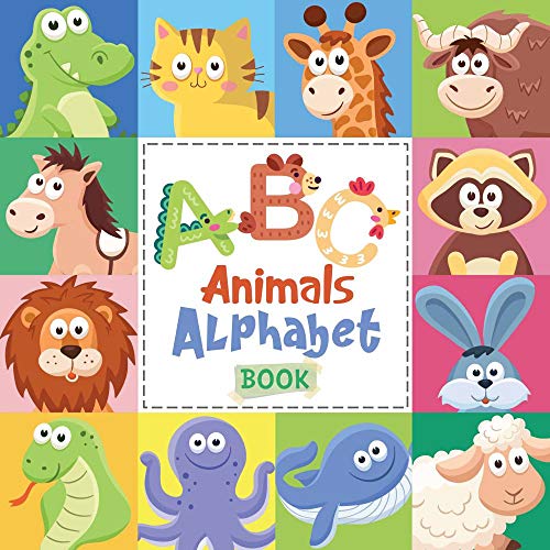 ABC Alphabet with Cute Animals Girls: Early Learning the Alphabet of ...