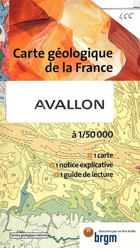 Amazon.co.jp: Carte géologique : Avallon : 本